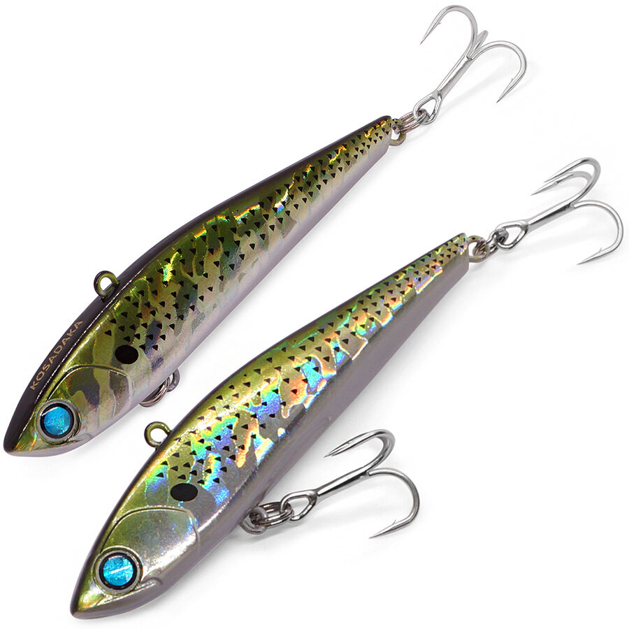 Воблер виб Kosadaka Power Slight 85S, тонущ, 85мм, 19г, цв. HBSD