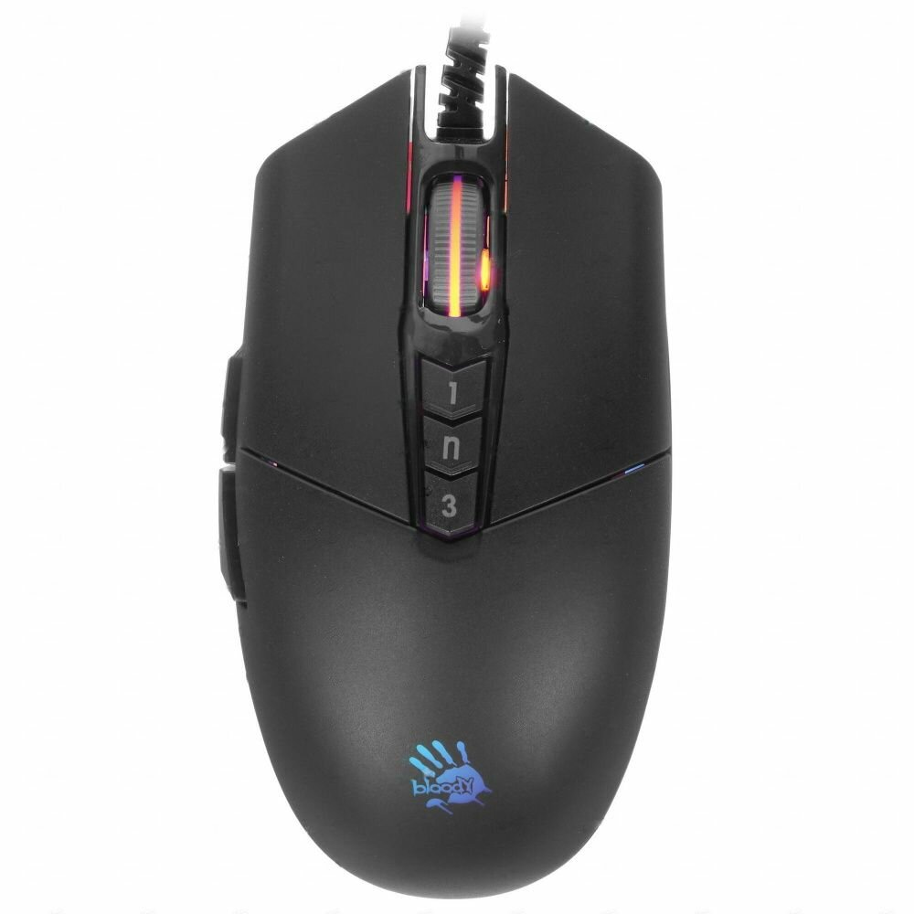 Мышь проводная A4Tech Bloody P91s черный