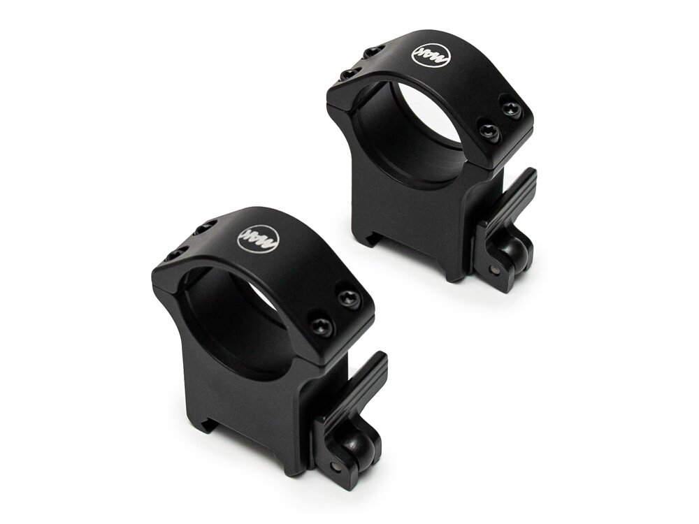 Крепление MAKuick 3 5263-3019 быстросъёмные, раздельные кольца (D30мм / BH 19 мм) на планку Picatinny