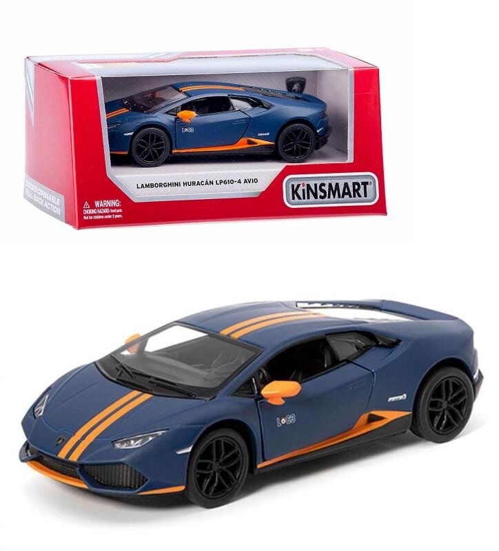 Модель Lamborghini Huracan LP 610-4 Avio 1:36 (синяя)