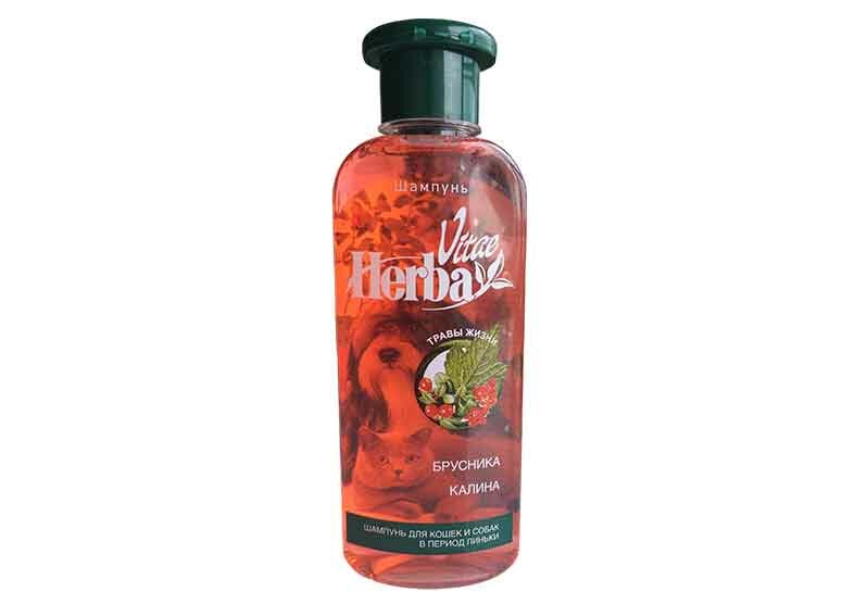 Шампунь «Herba Vitae» для собак и кошек в период линьки 250мл