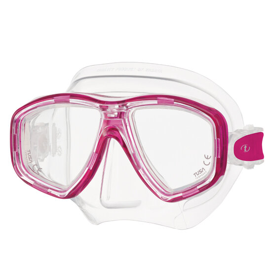 Tusa Маска Ceos прозрачный силикон, BP дайвинг