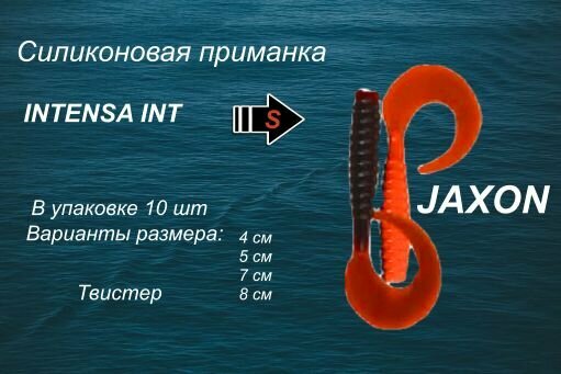 Силиконовая приманка JAXON INTENSA (TG-INT065)