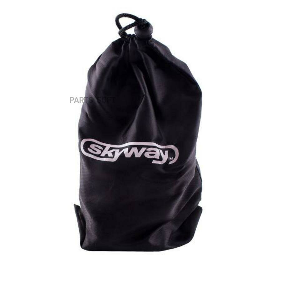 SKYWAY S01804017 Домкрат гидравлический бутылочный 6т h 195-380мм SKYWAY с клапаном в коробке+сумка