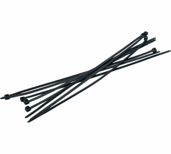 Ленточная хомут-стяжка Gigant 3,6х250 черный, 100 шт G/1/5