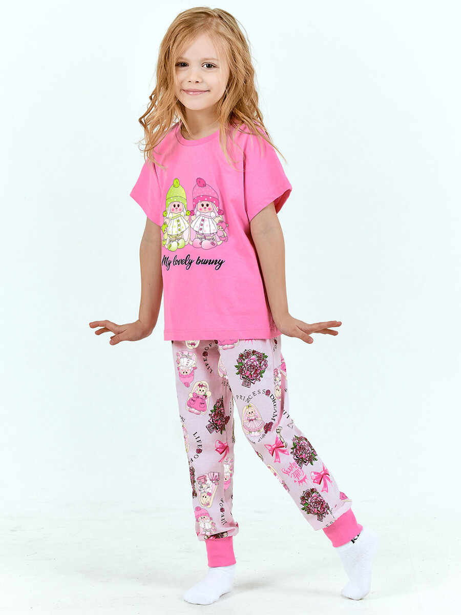 Пижама детская с брюками хлопок
