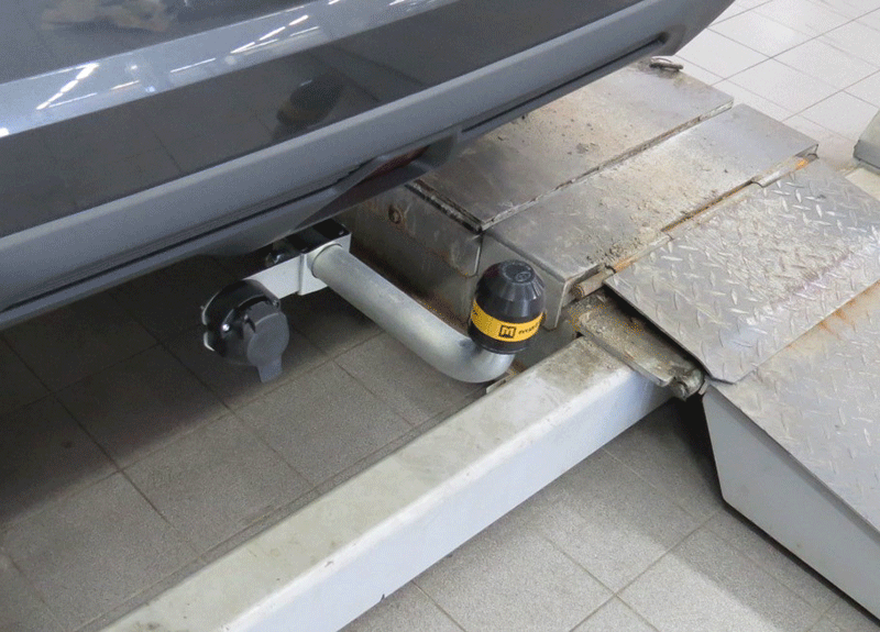 Фаркоп с эл-кой Smart для Changan CS55 Plus 2021-н. в (оцинк. Шар)(паспорт и сертификат в комплекте) 97203-A. Motodor