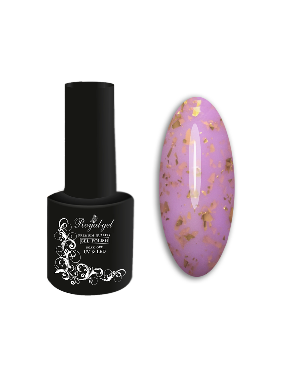 База Royal-gel камуфлирующая "POTAL ROYAL" с поталью 5 мл. РB2053