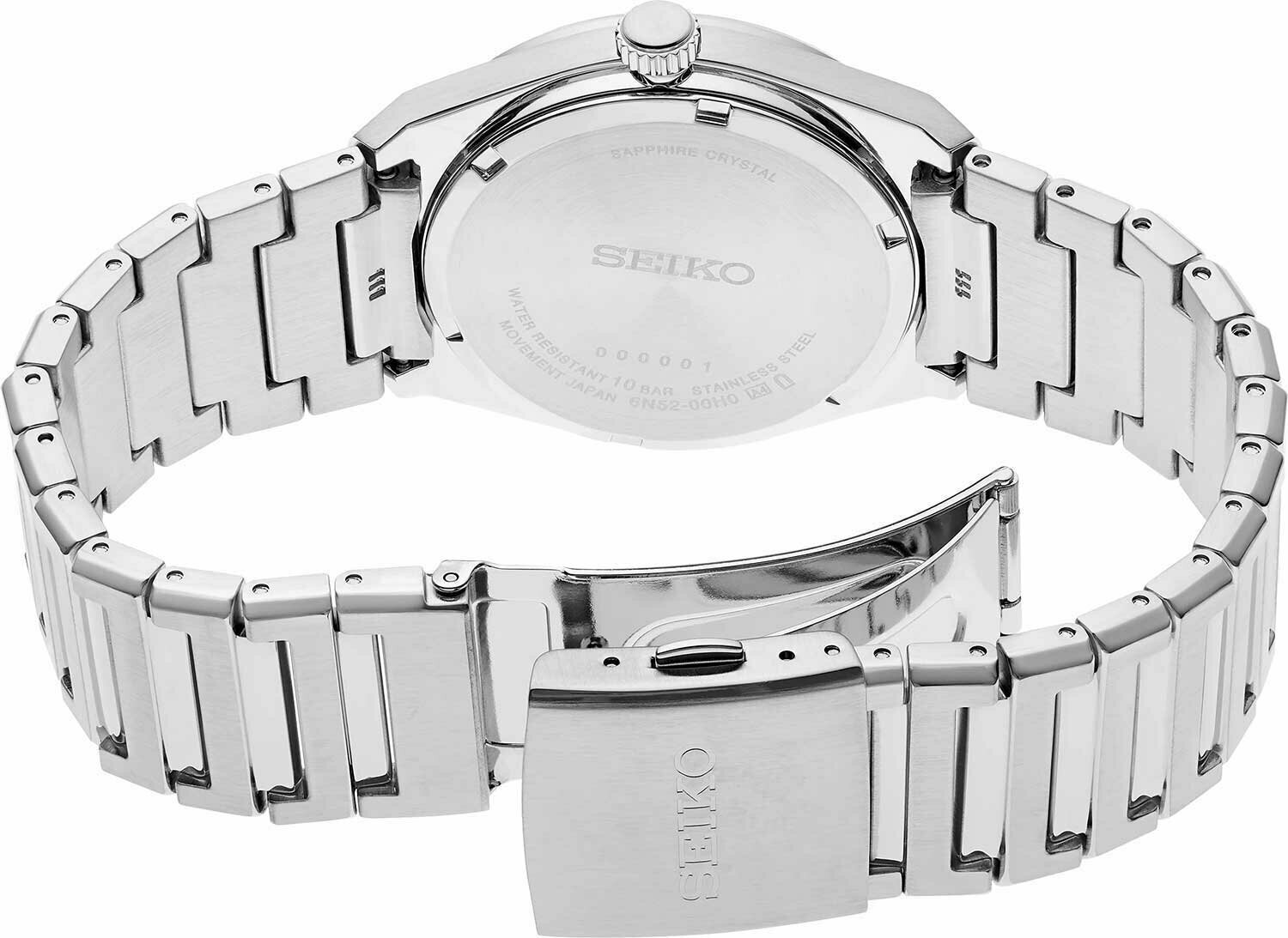 Наручные часы SEIKO Classic, серебряный — фото 1