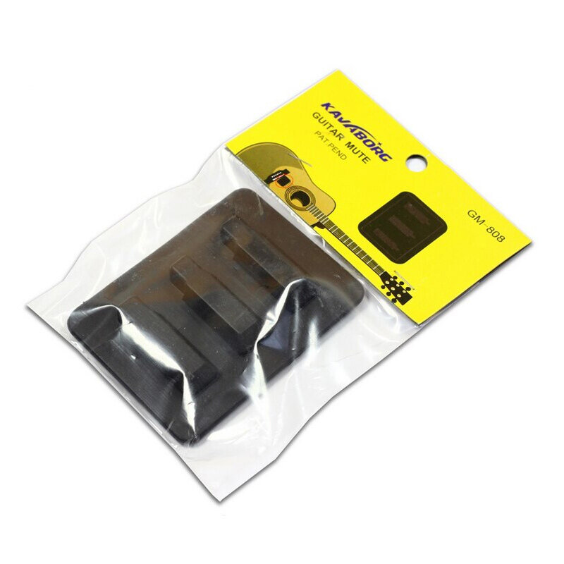 Заглушка демпфер для гитары Kavaborg GM-808, черный