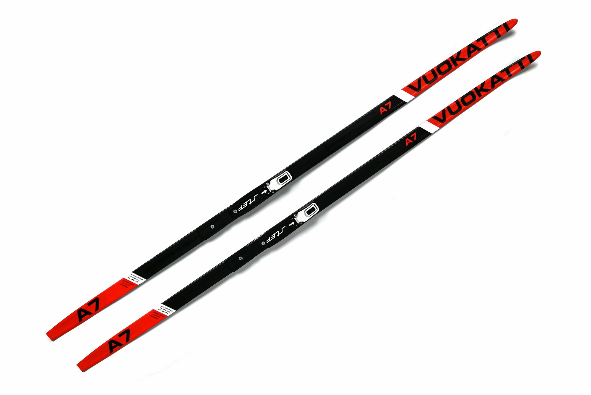 Лыжный комплект VUOKATTI 180 NNN Step-in (Step) черный/красный