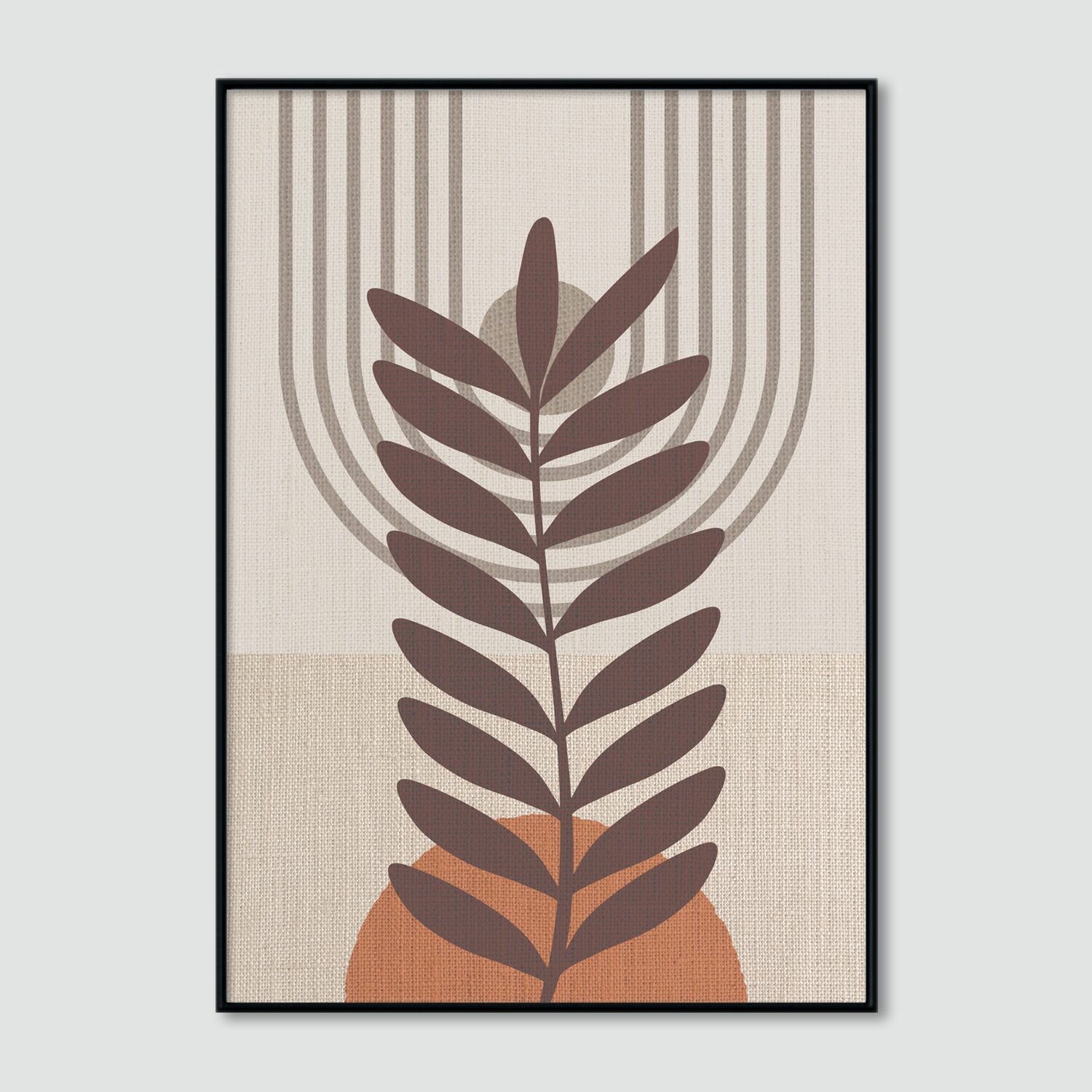 Постер в раме 50х70 Postermarkt, Абстракция Ветка