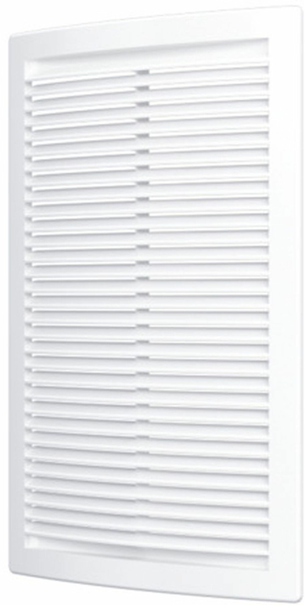 Вентиляционная решетка ЭРА 1825РЦ, пластик, белая, 180x250мм