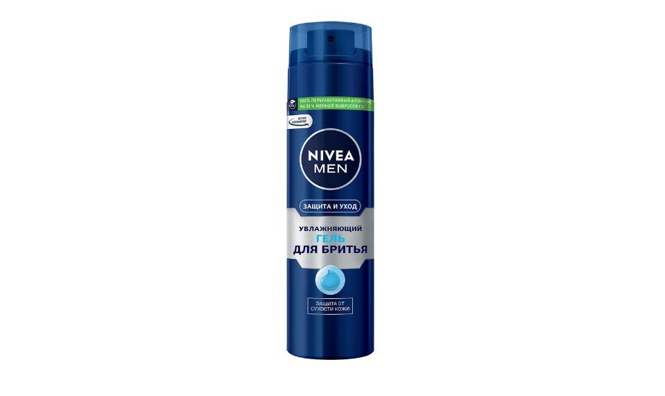 Гель для бритья Nivea Men, Защита и уход, 200 мл