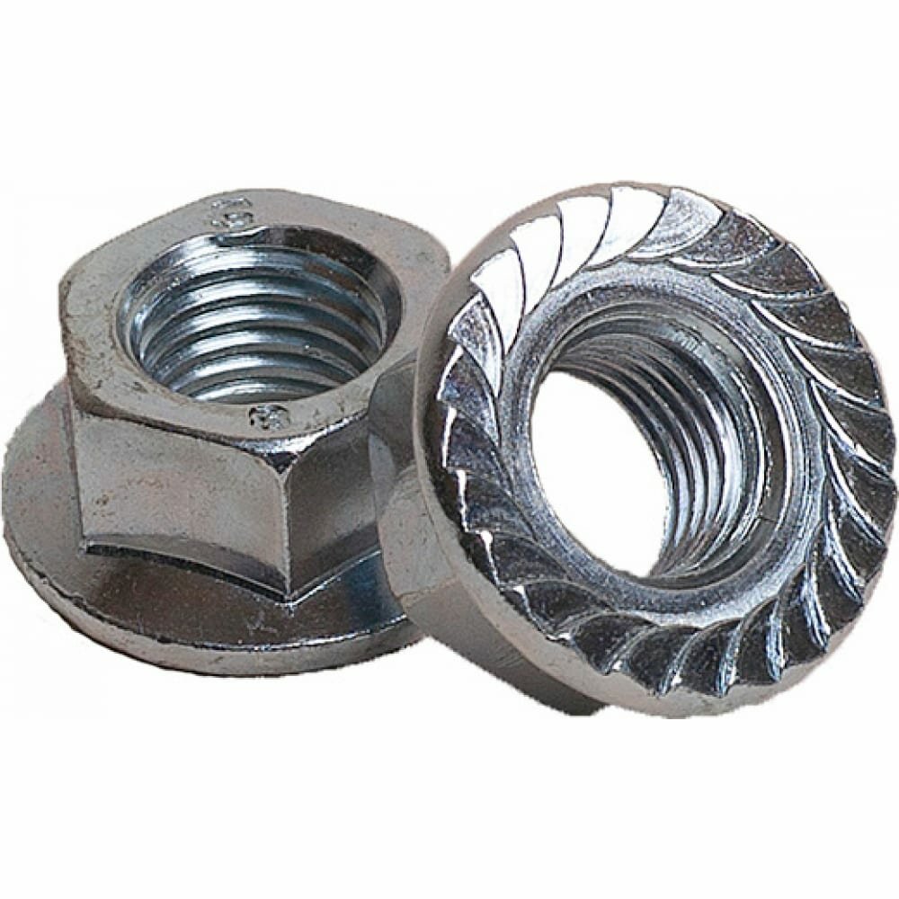Гайка с фланцем креп-комп DIN 6923, М4 1800 шт. гф4ф