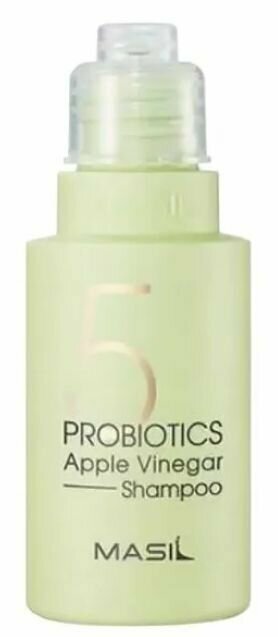 MASIL Шампунь 5 Probiotics Apple Vinegar Shampoo, 50 мл