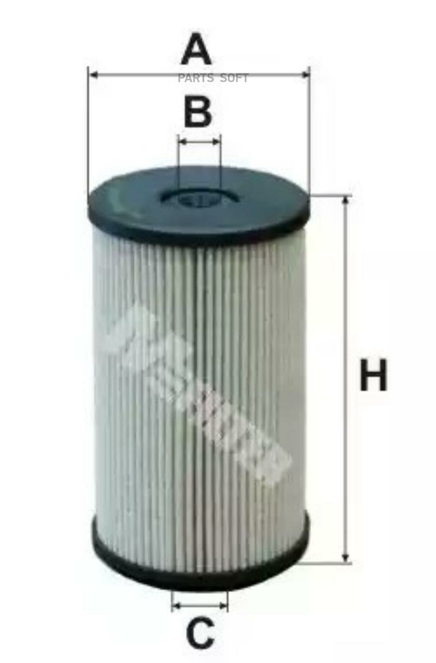 Фильтр топливный! Audi A3, Skoda Octavia, VW Passat/Touran 03> M-Filter арт. DE3128