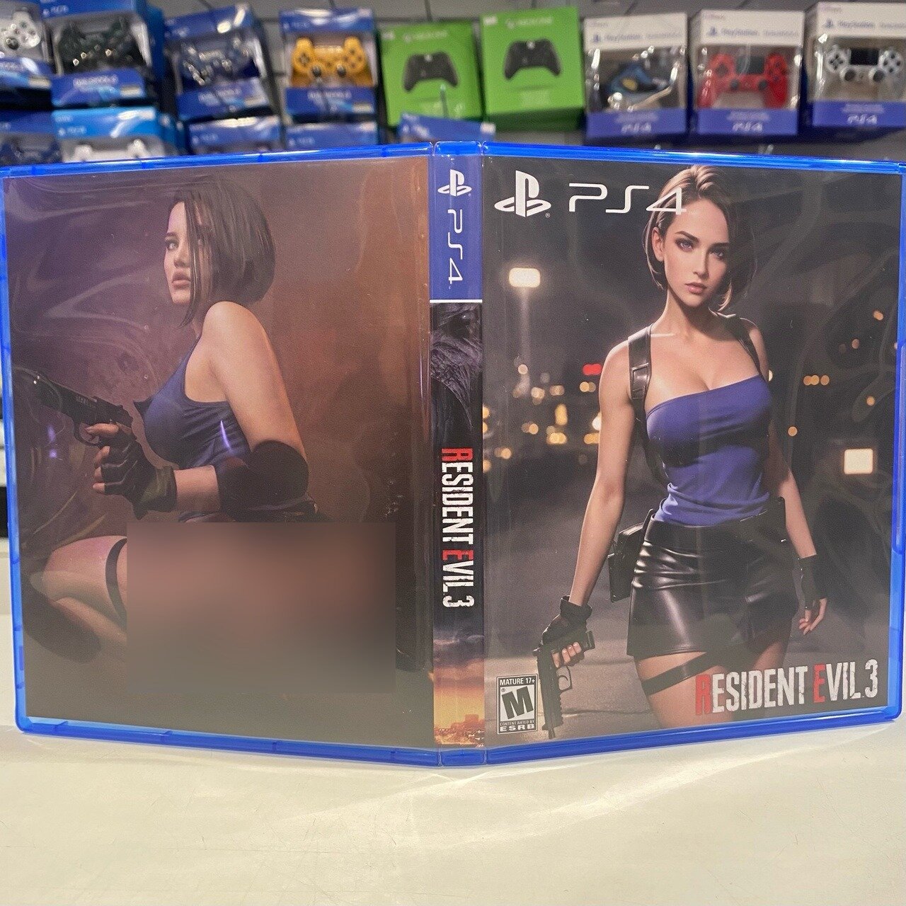 Эксклюзивная обложка PS4 для Resident evil 3 №6