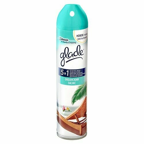 Glade Освежитель воздуха Океанский оазис, 300 мл
