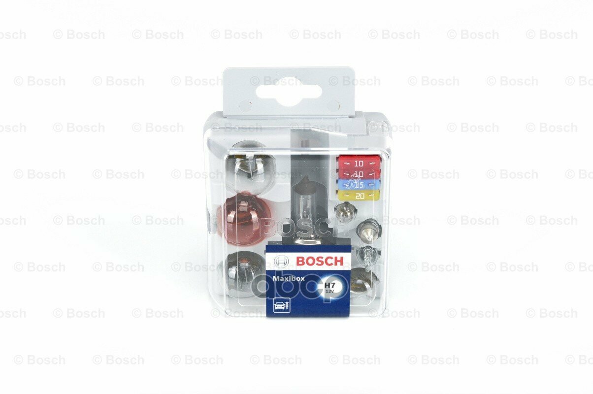 Лампа набор 12V (H7, P21W, PY21W, R5W, T4W, P21/5W, W5W, C5W) Maxibox BOSCH Bosch арт. 1987301113