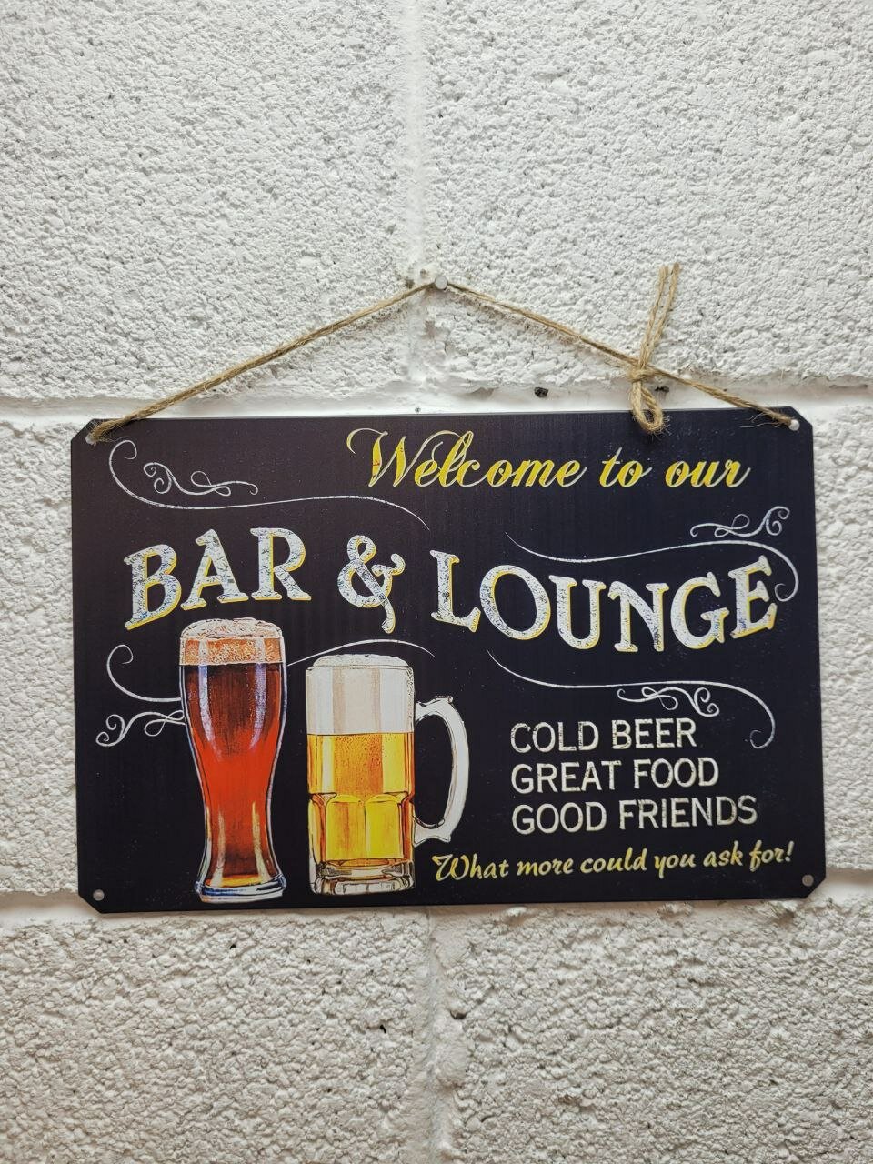 Постер на стену 20 на 30 см "Пив бар" подарочная упаковка в комплекте