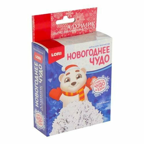 Крф-026 Выращивание кристаллов. Фигурки "Белый мишка