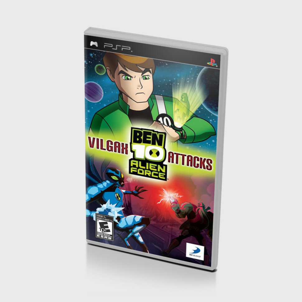 Игра Ben 10: Alien Force Vilgax Attack (PSP) б/у, Полностью Английский