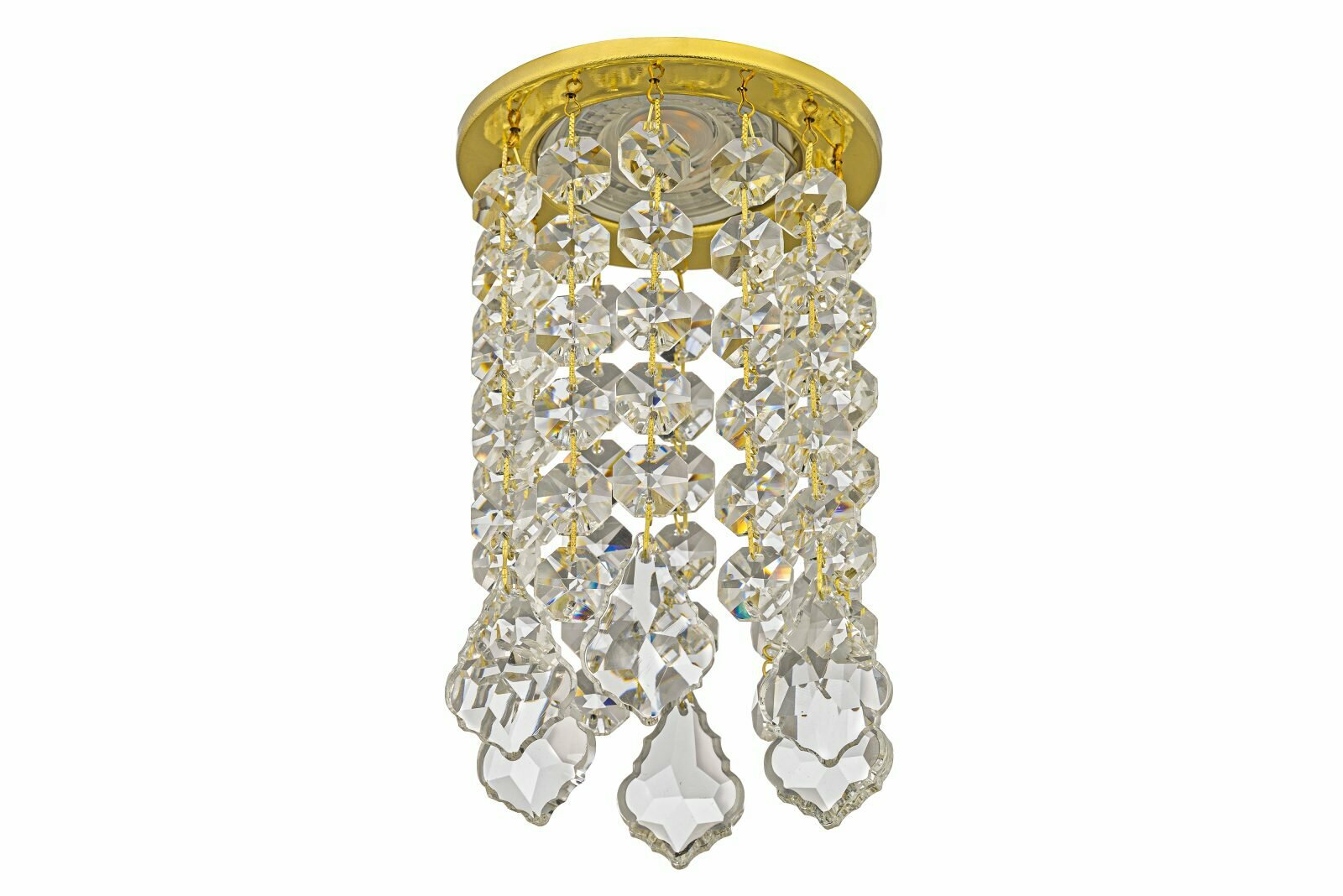 Встраиваемый хрустальный светильник Dio D'Arte Osimo GU10.5.14.8.122 G