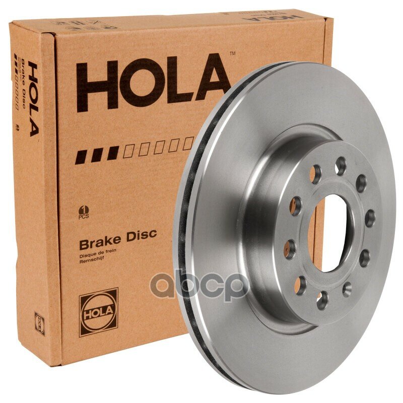 Диск тормозной HOLA для а/м Skoda Octavia A5 (04-)/VW Golf V (03-) перед. HD950 HOLA арт. HD950