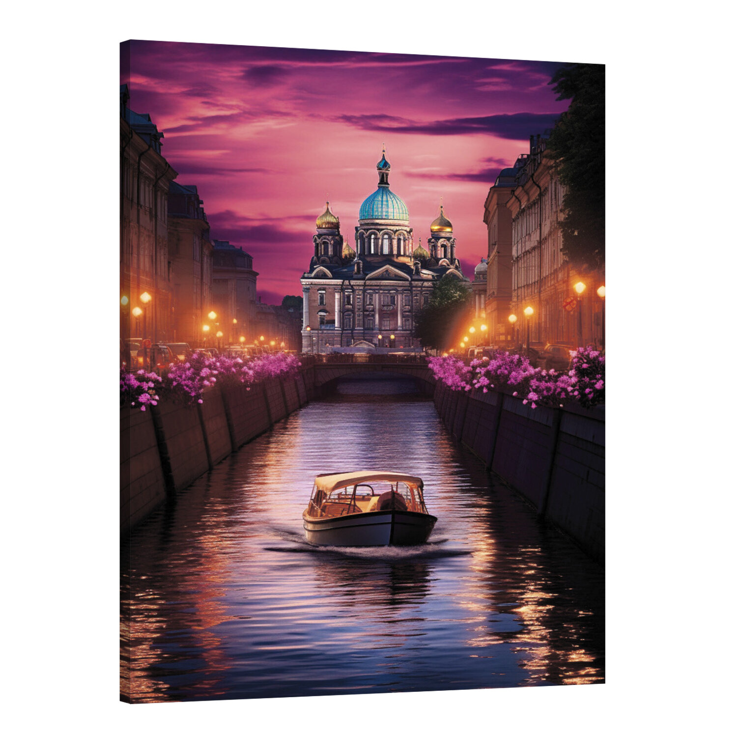 Интерьерная картина 50х70 "Питерский аромат"