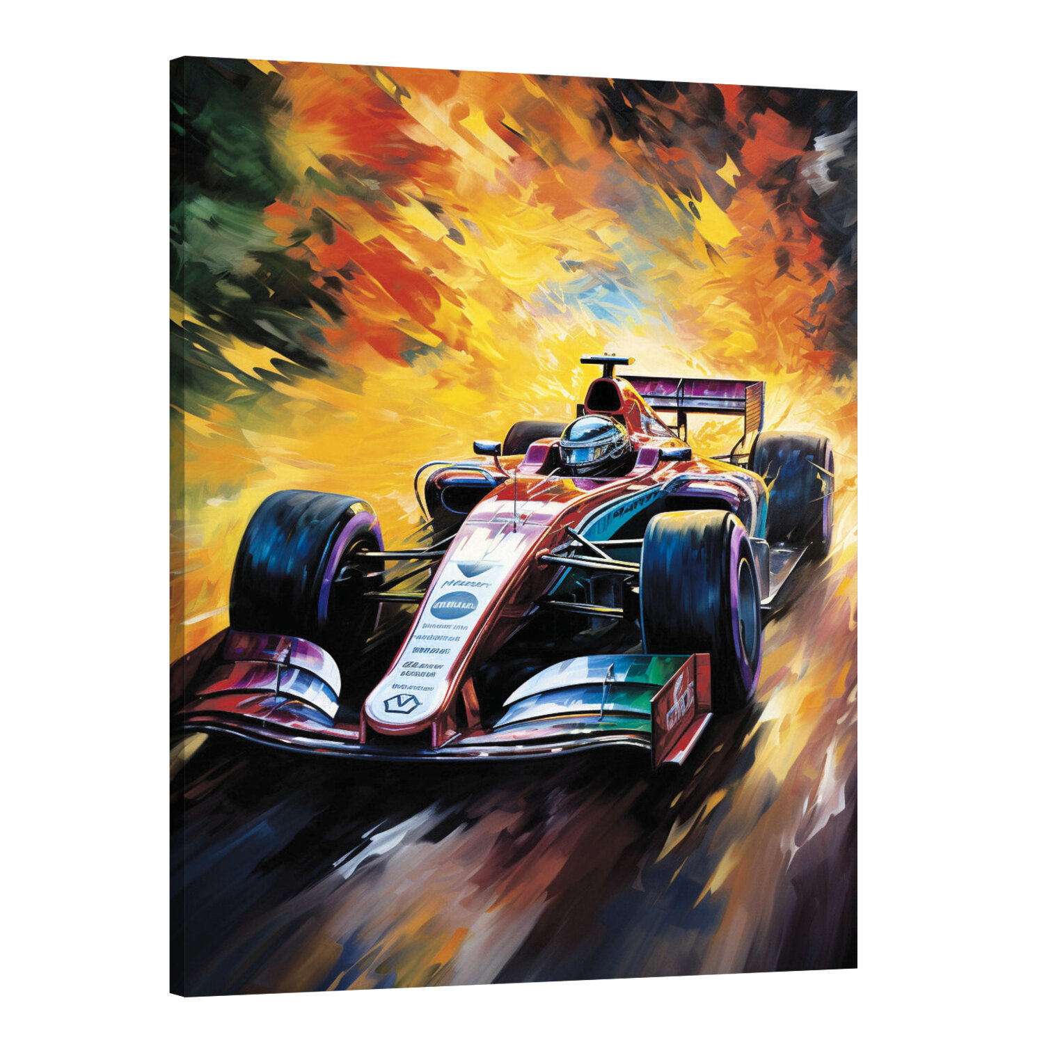 Интерьерная картина 50х70 "Скорость в крови"