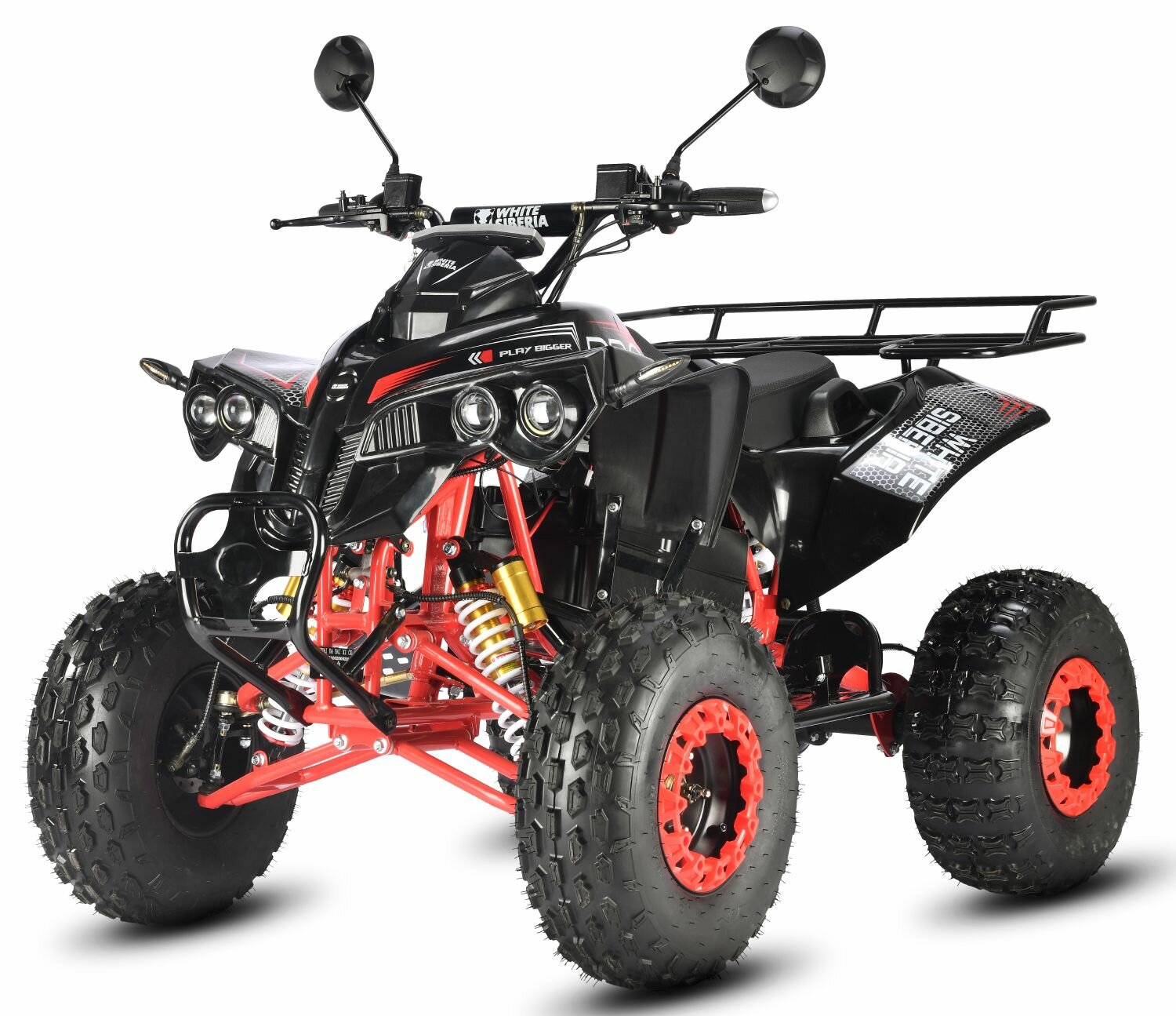 Электроквадроцикл WHITE SIBERIA SNEG PRO R 3000W (60V / 20Ah)