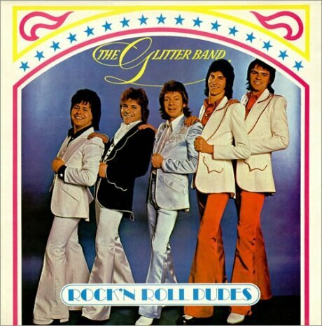 Старый винил, Bell Records, THE GLITTER BAND - Rock 'N' Roll Dudes (LP , Used)