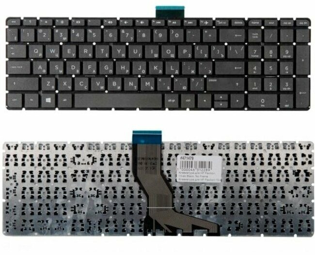 Клавиатура HP 15-AB 17-G P/N: 809031-251, V150646CS1, JMOBES971