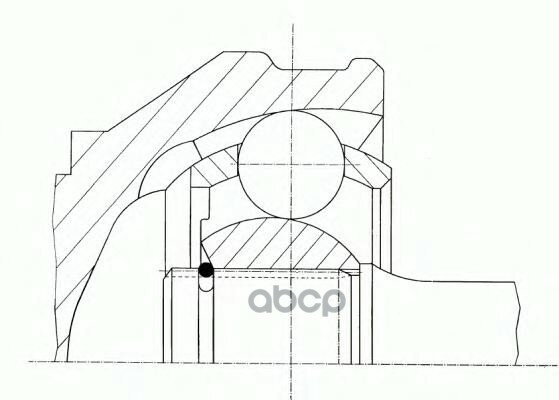 Шрус к-кт opel corsa B 96-00 GKN (Loebro) арт. 303888