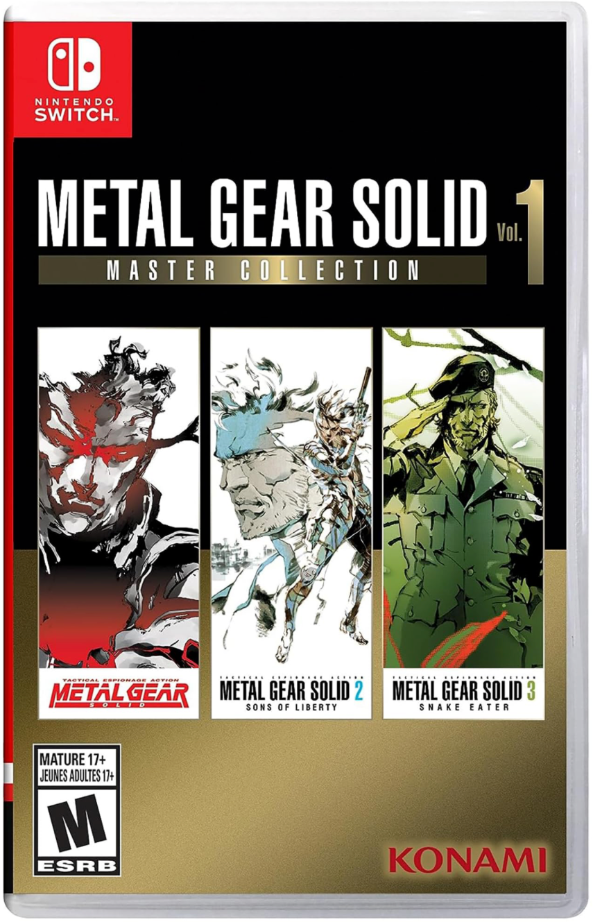 Игра Metal Gear Solid: Master Collection Vol. 1 для Nintendo Switch (картридж, английская версия)