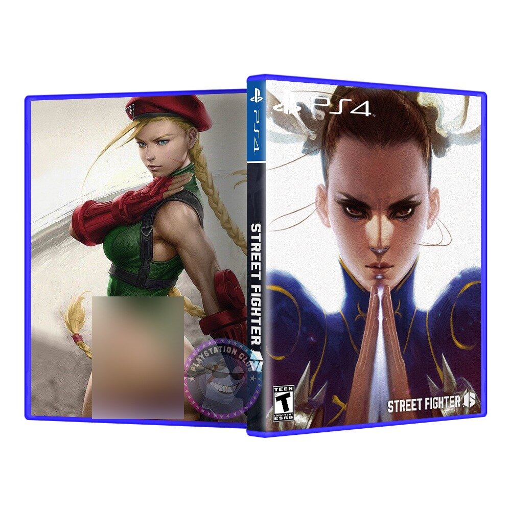 Эксклюзивная обложка PS4 для Street Fighter 6 №7