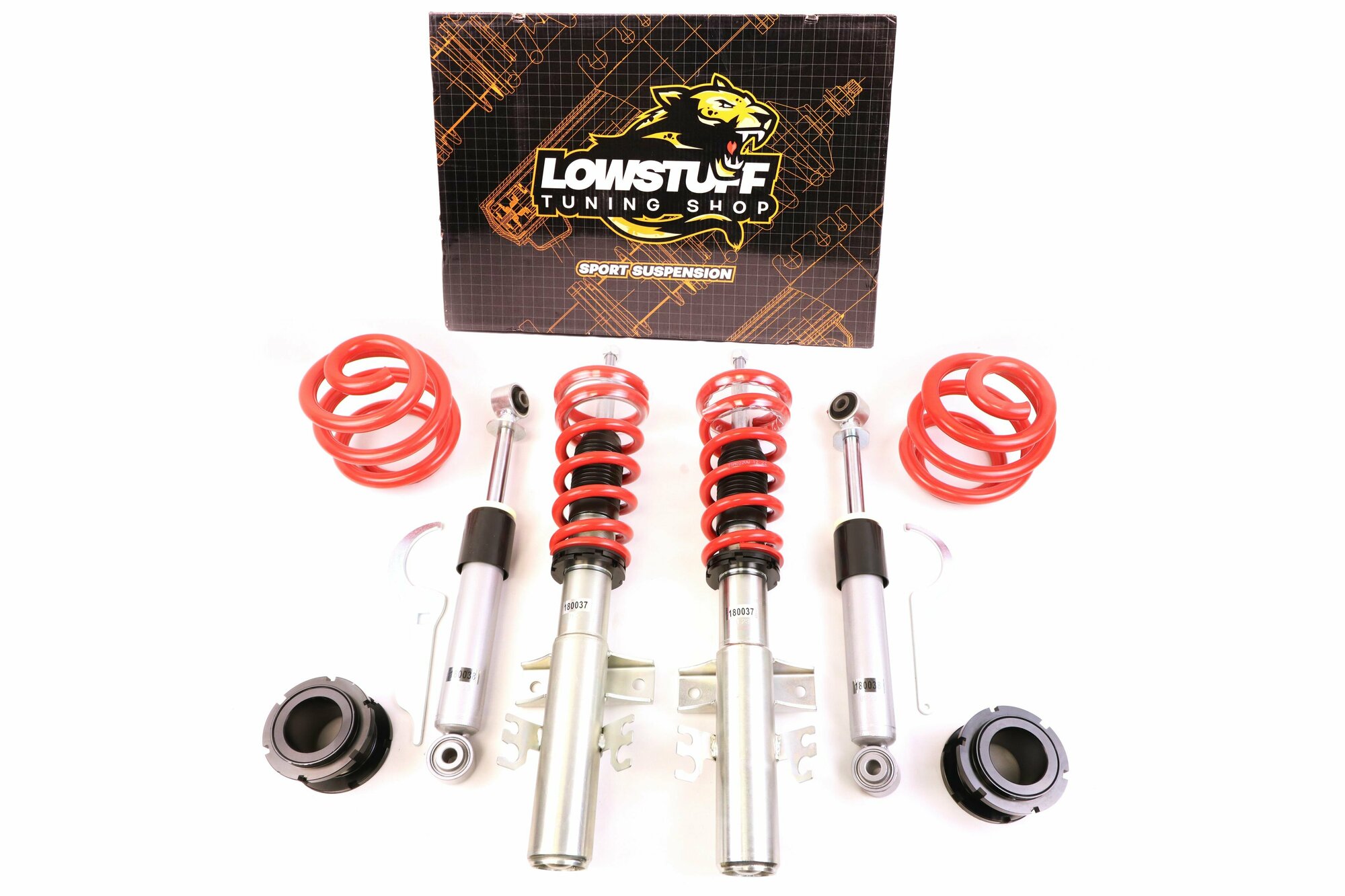 Винтовая подвеска VW T5 T6 Transporter Caravelle Multivan койловеры с регулировкой высоты JOM Redline