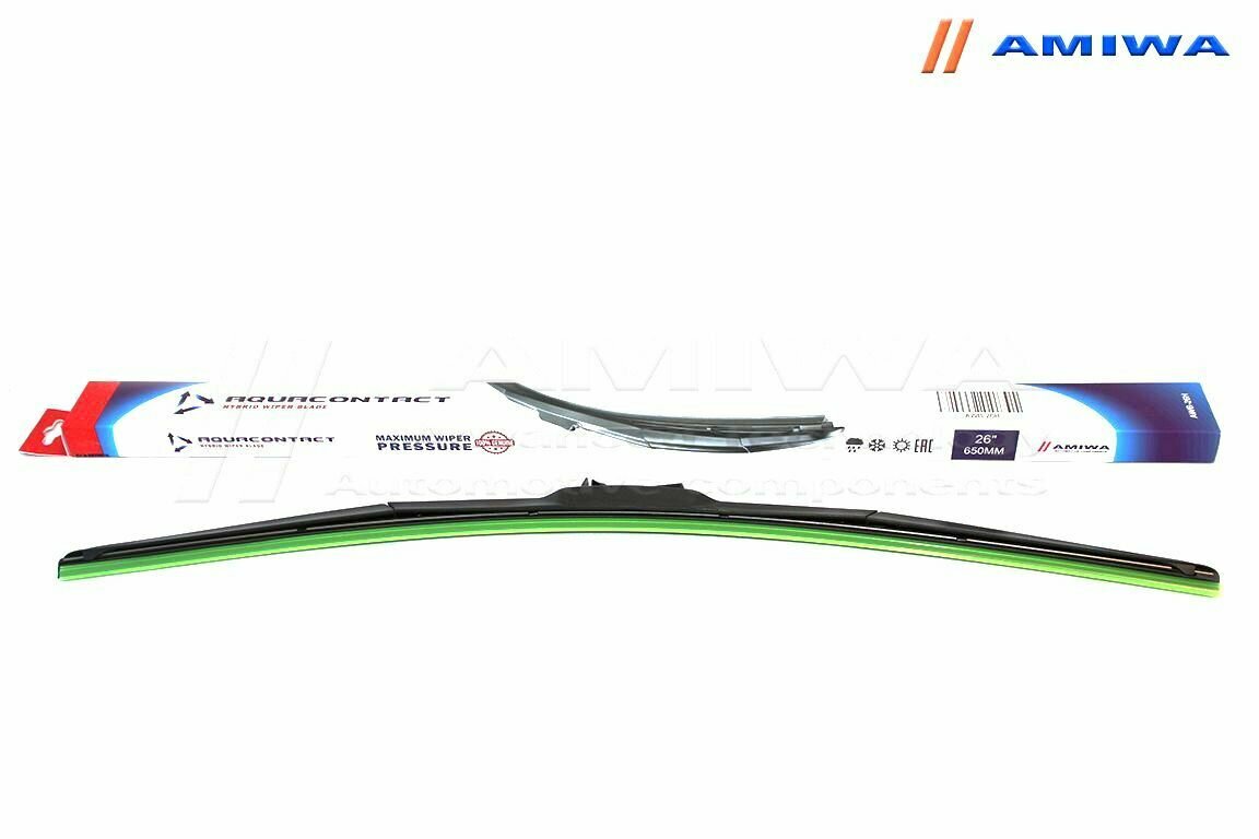 AMIWA Щетка стеклоочистителя бескаркасная 650 мм