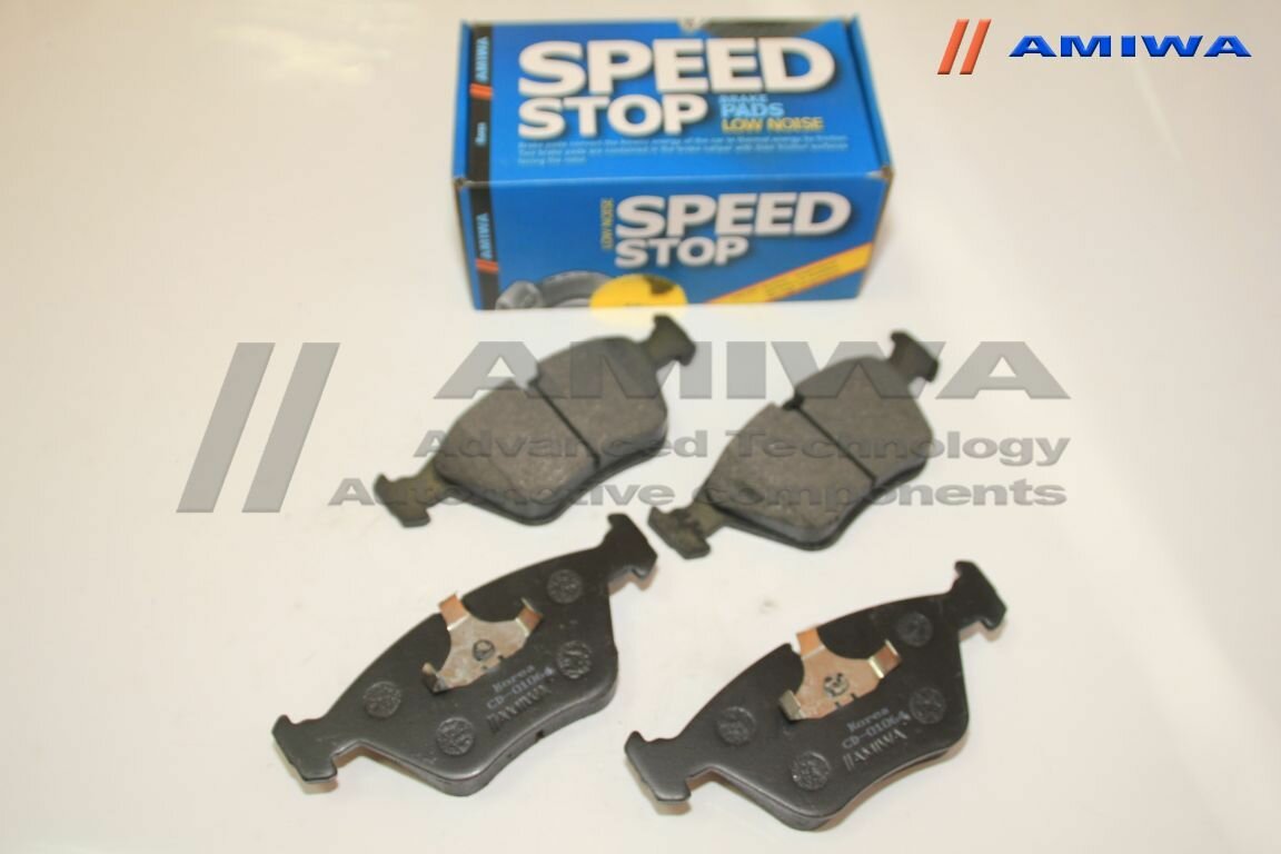 Колодки тормозные дисковые передние