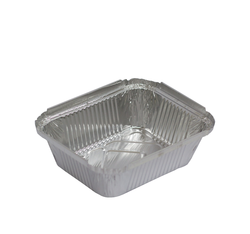 Форма алюминиевая для запекания 470(490)мл 145х120х45мм без крышки уп/25шт