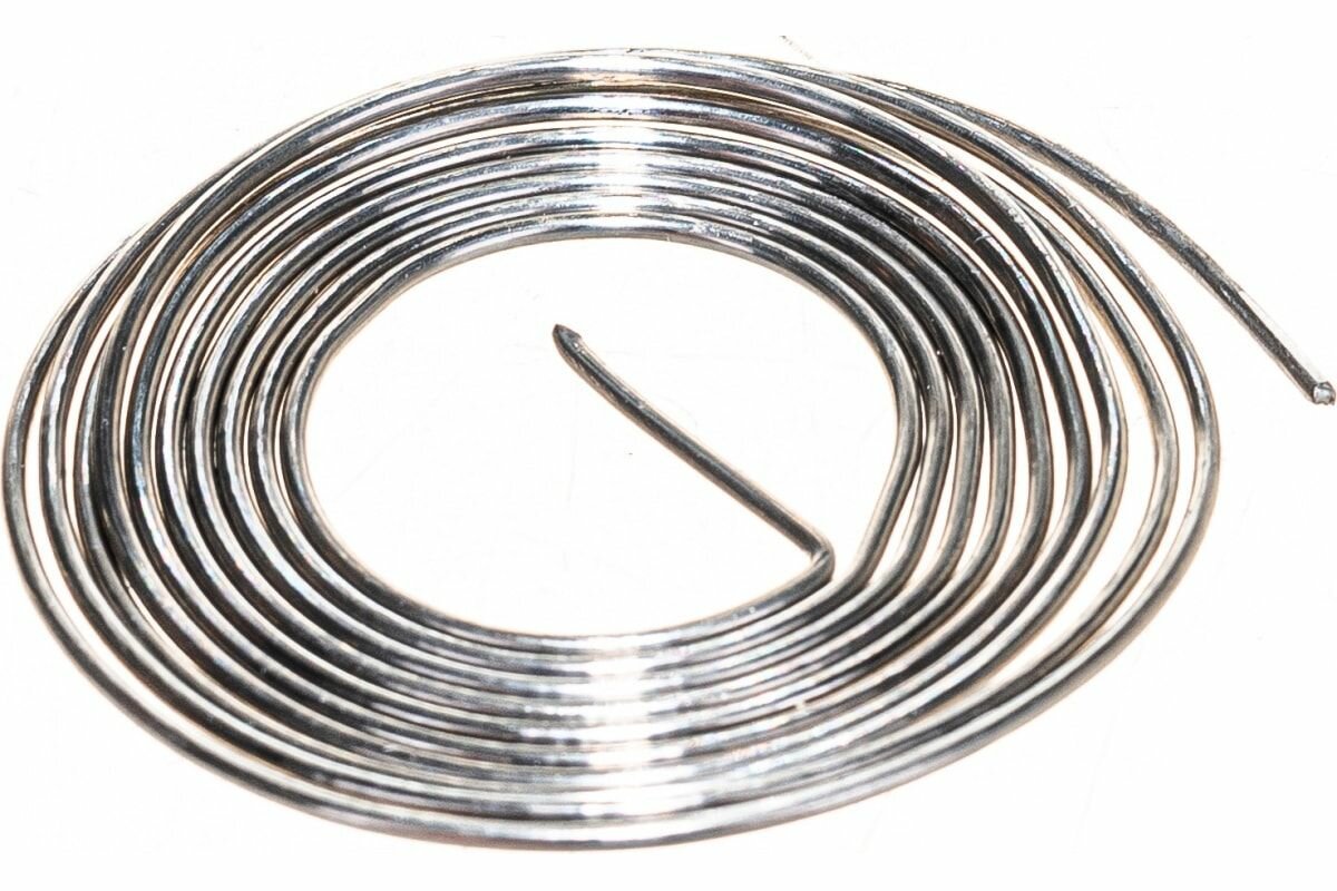 Припой с канифолью ПОС-61 (1 мм; 1 м; спираль) Gigant SP-004