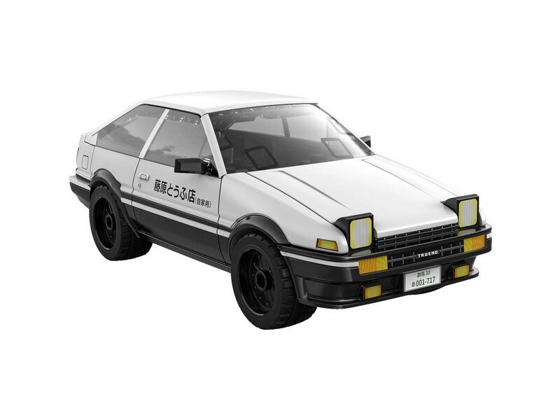 Конструктор CADA автомобиль AE86-trueno (72 детали)