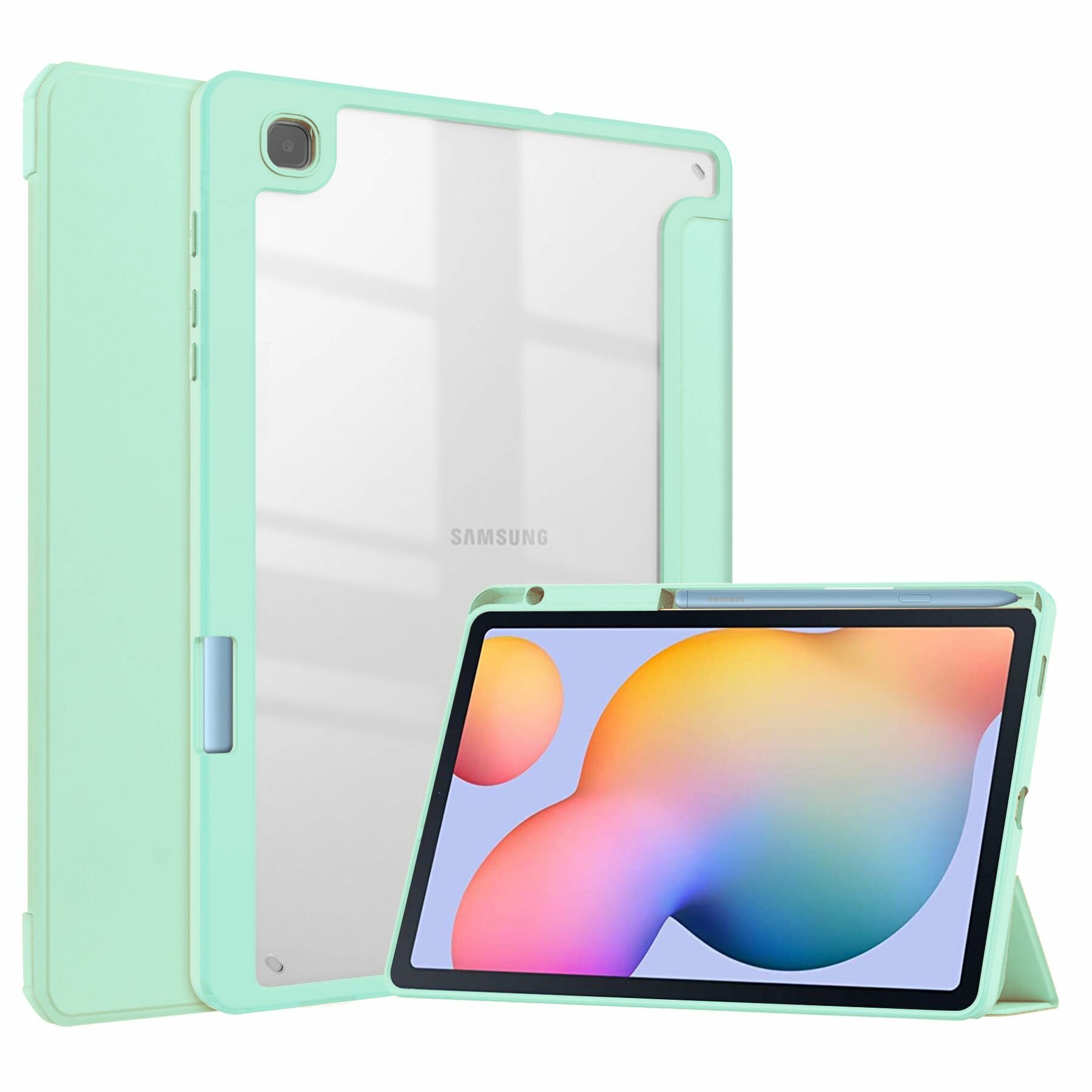 Чехол MyPads для Samsung Galaxy Tab S6 Lite 2022 2020 10.4' (P610, P615, P619) с местом для стилуса