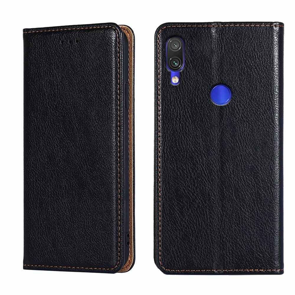 Чехол-книжка MyPads для Xiaomi Redmi Note 7 Pro / Сяоми Редми Ноте 7 Про (черный)