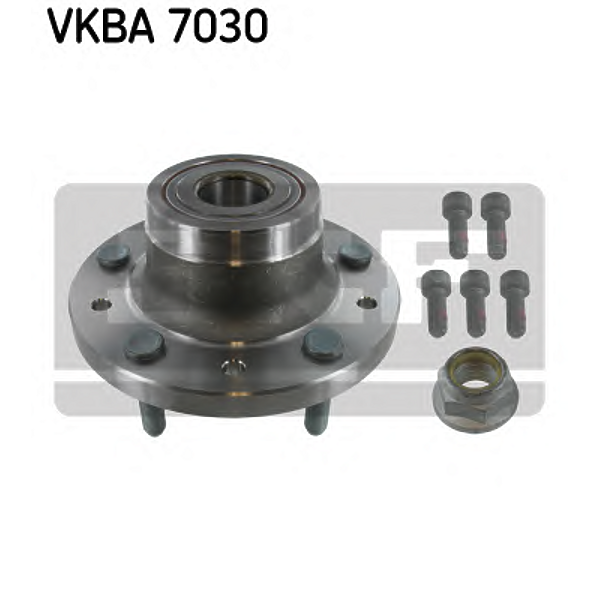 SKF VKBA7030 (1763850 / BK212B664CB) ступица колеса задн ford: Tourneo (Торнео) custom / transit
