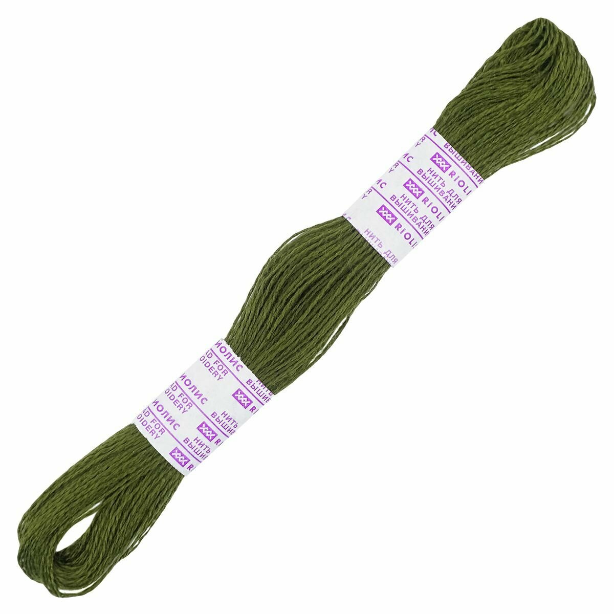 Мулине нитки для вышивания Риолис, 20 м*10 шт (шерсть, акрил), цвет 385