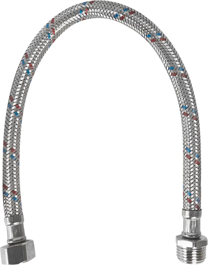 Гибкая подводка для воды UNI-FITT НВ 1/2" 50 см
