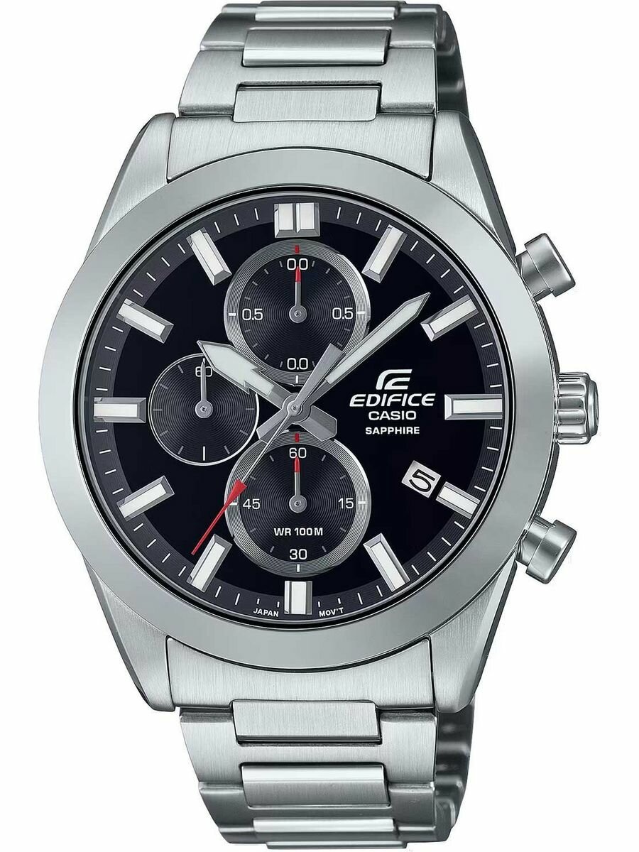 Наручные часы CASIO Edifice, silver/black