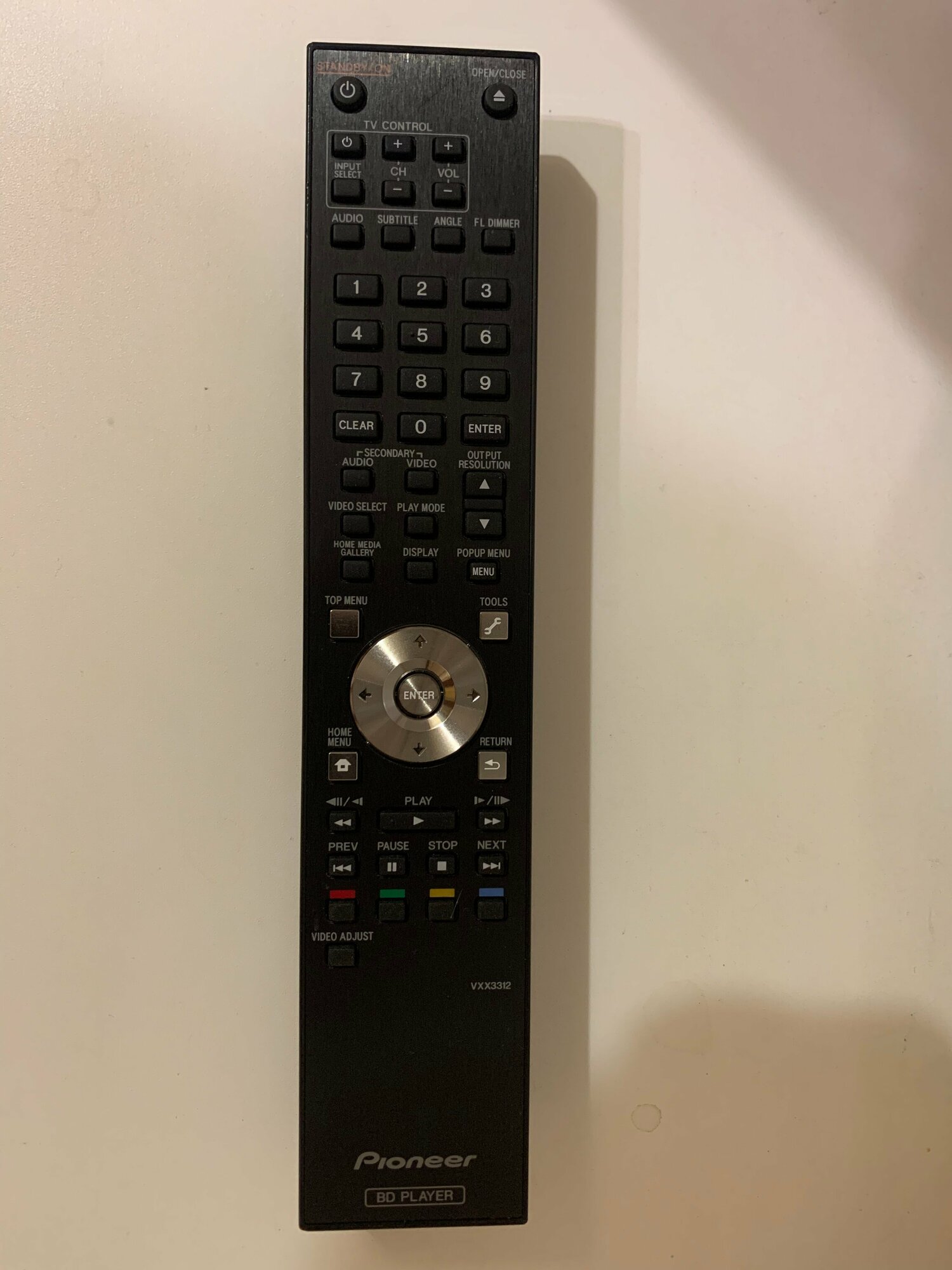 Пульт дистанционного управления Pioneer VXX3312 (VXX3315,VXX3318), для Blu-ray-плееров PIONEER